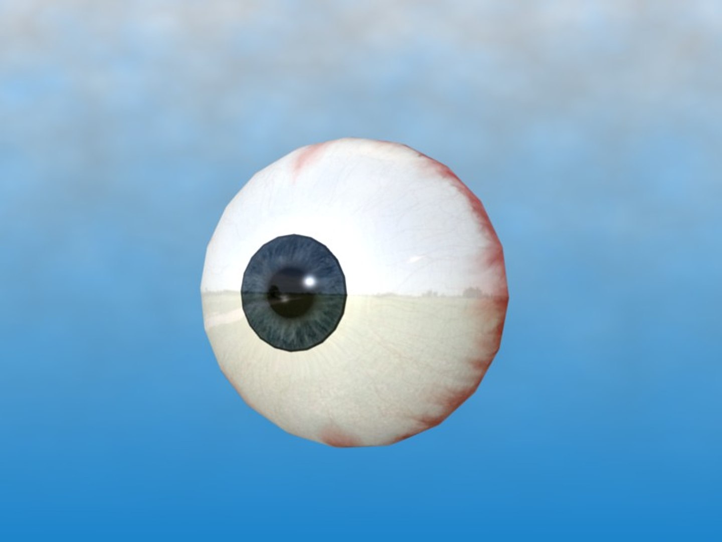 Free Eye Normal 3d Model