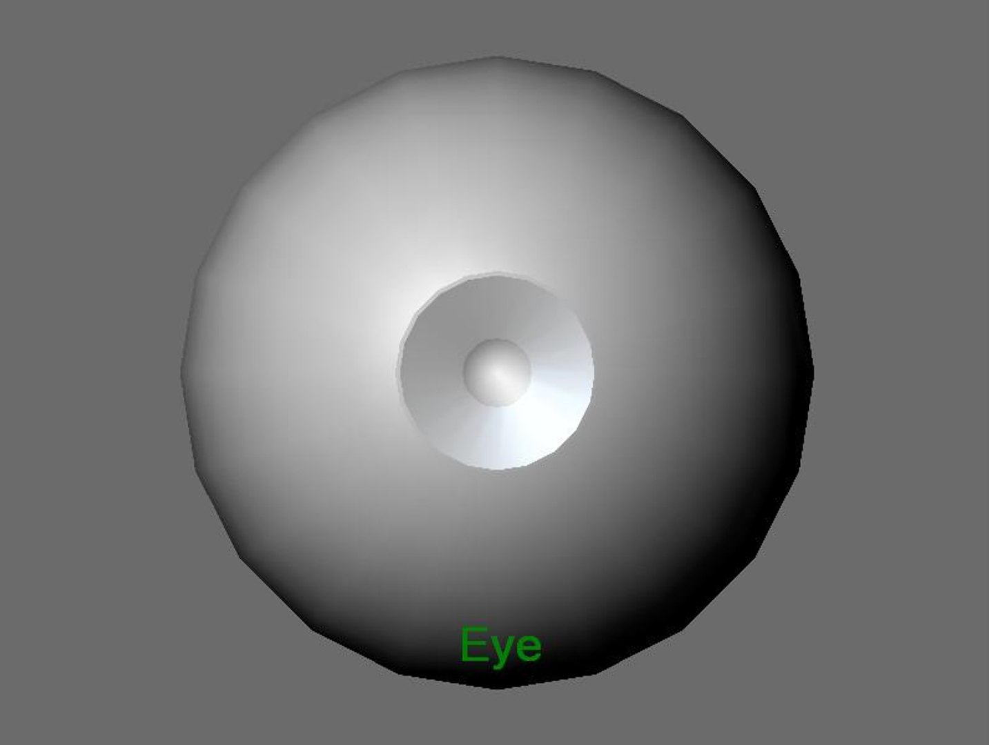 Free Eye Normal 3d Model