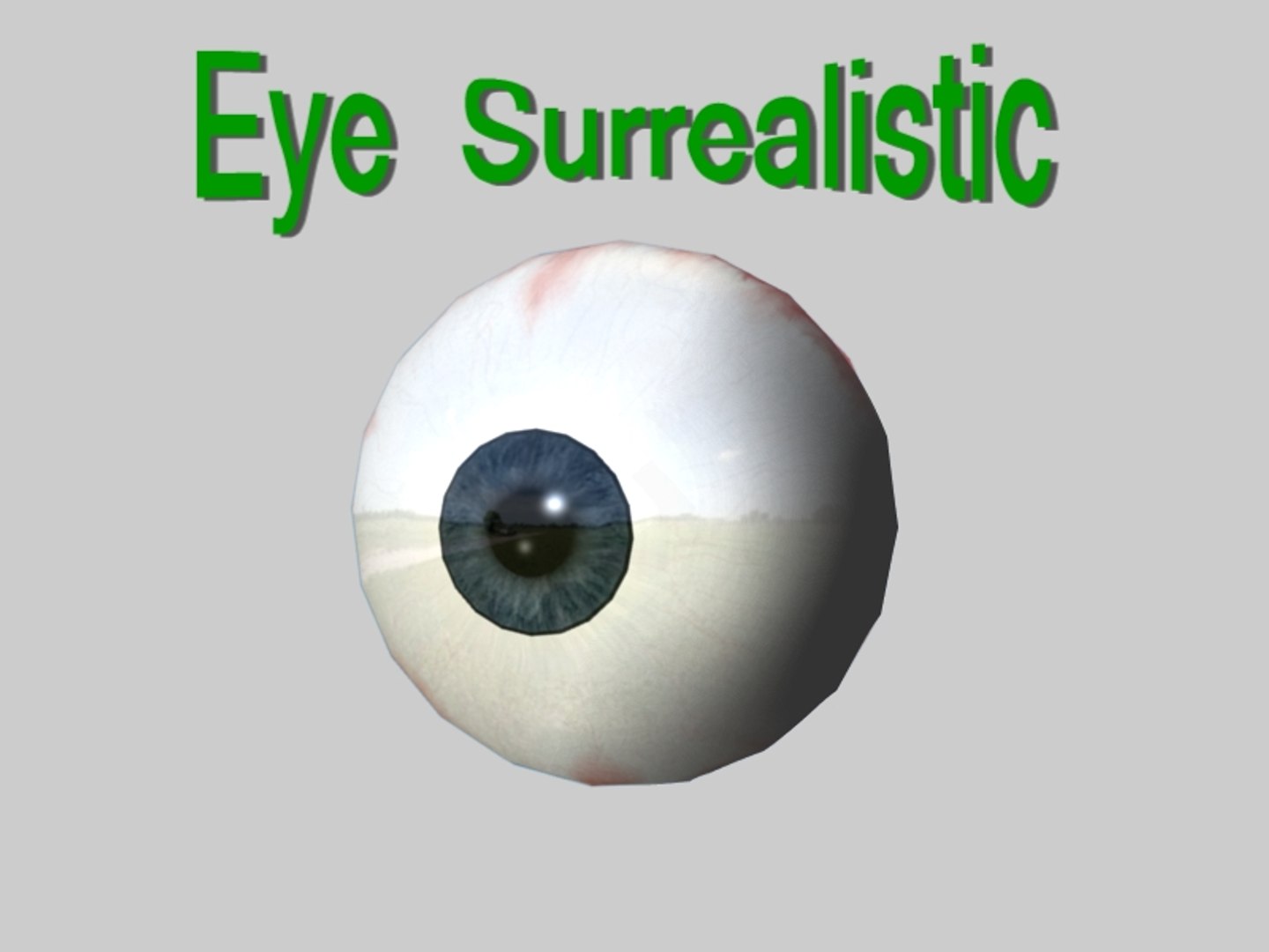 Free Eye Normal 3d Model
