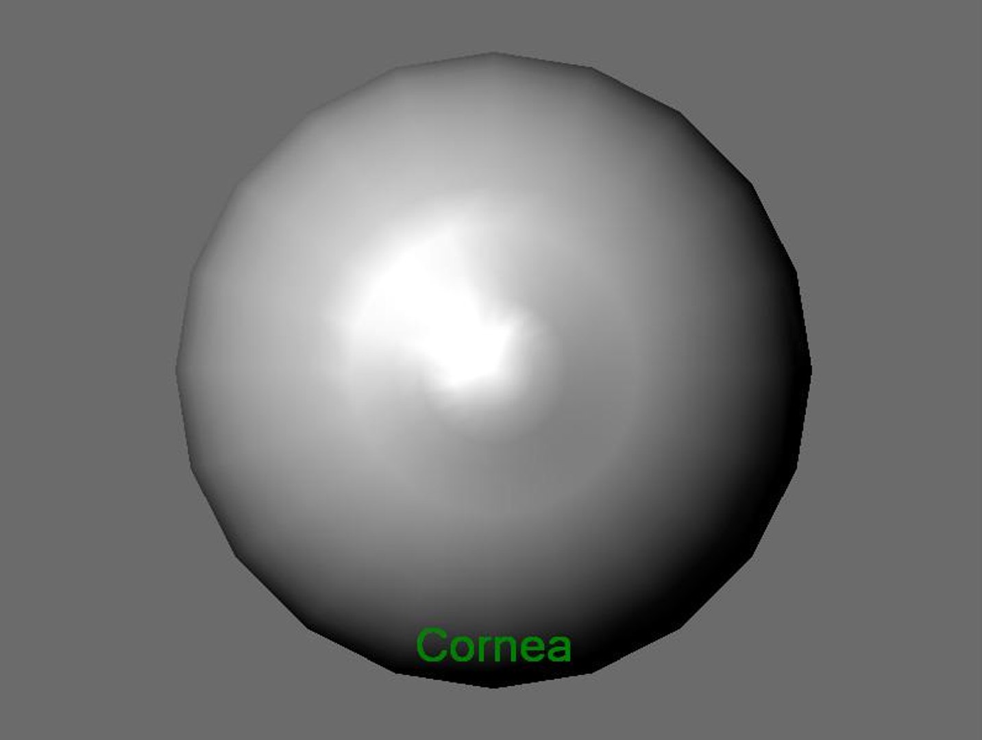 Free Eye Normal 3d Model