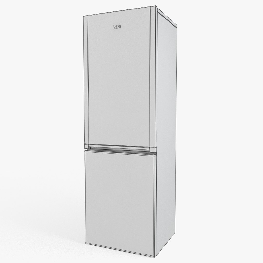 Beko Fridge Model - TurboSquid 1353560