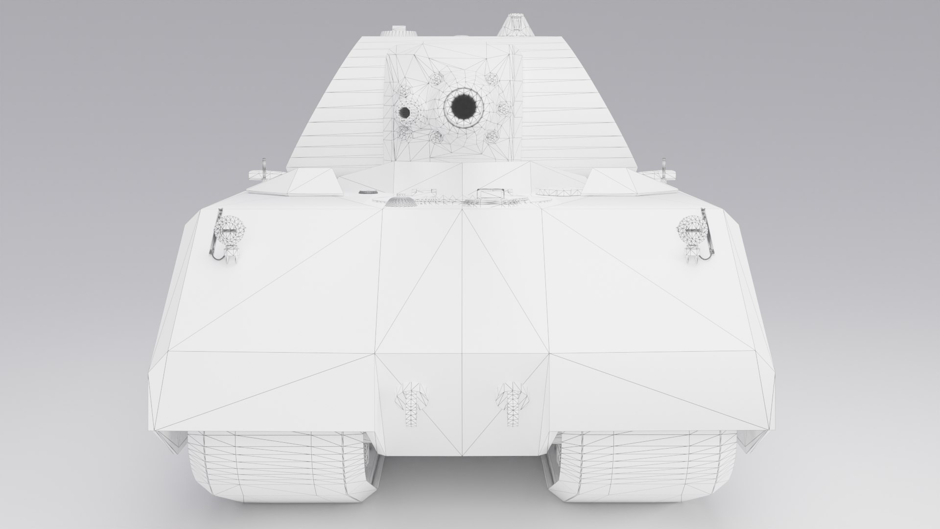 Maus Tank - Game-Ready - RIGGED - LOW-POLY 3D model - TurboSquid 1753721
