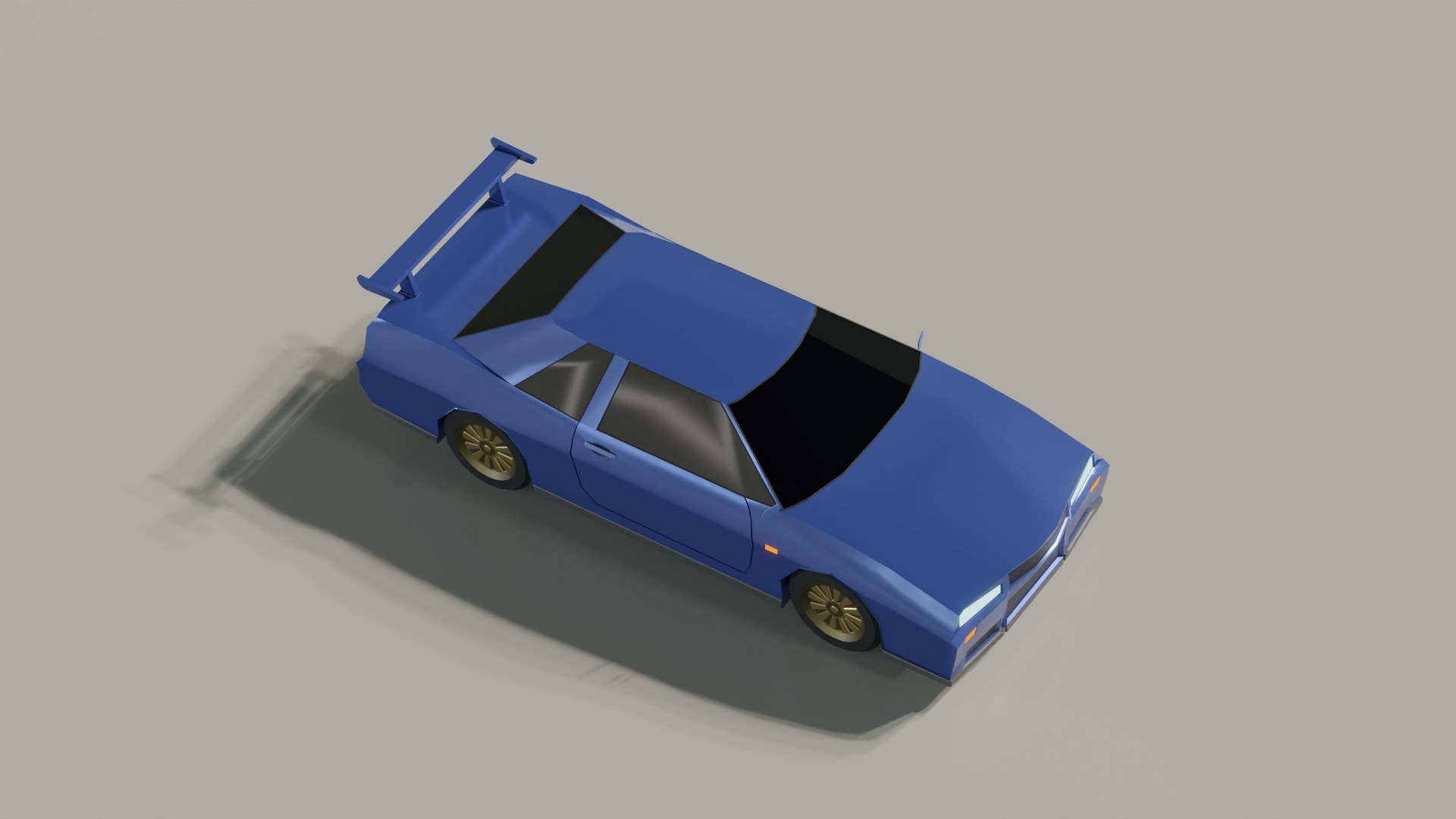 3D Nissan Skyline R34 Low Poly - TurboSquid 2167579