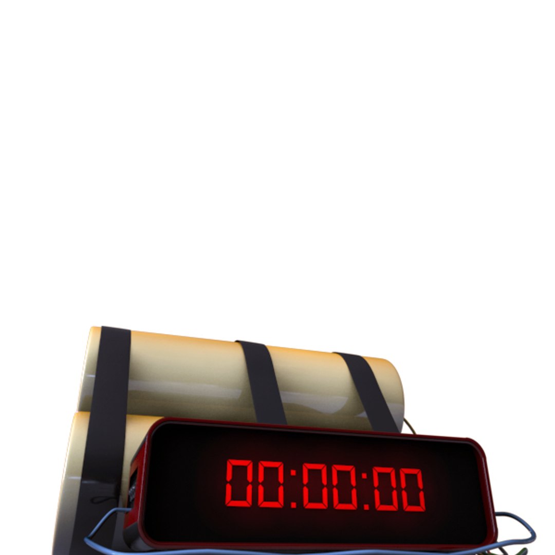 3d Model Time Bomb