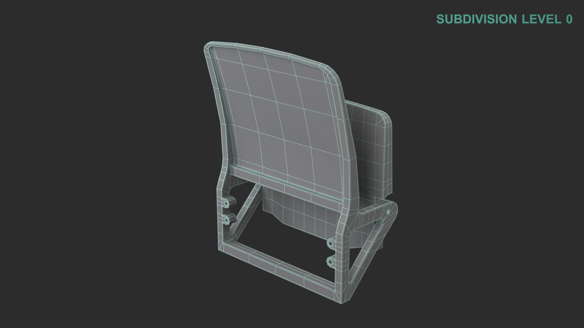Stadium Seat Model - TurboSquid 2031694