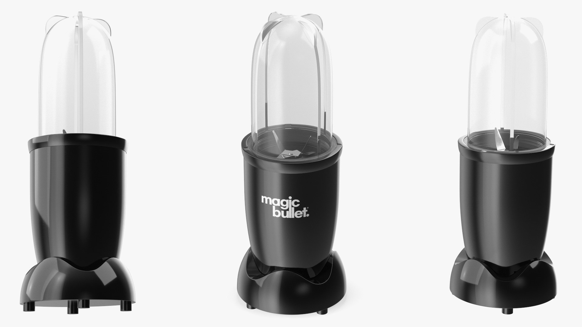 3D Personal Blender Magic Bullet Black Model - TurboSquid 2139801