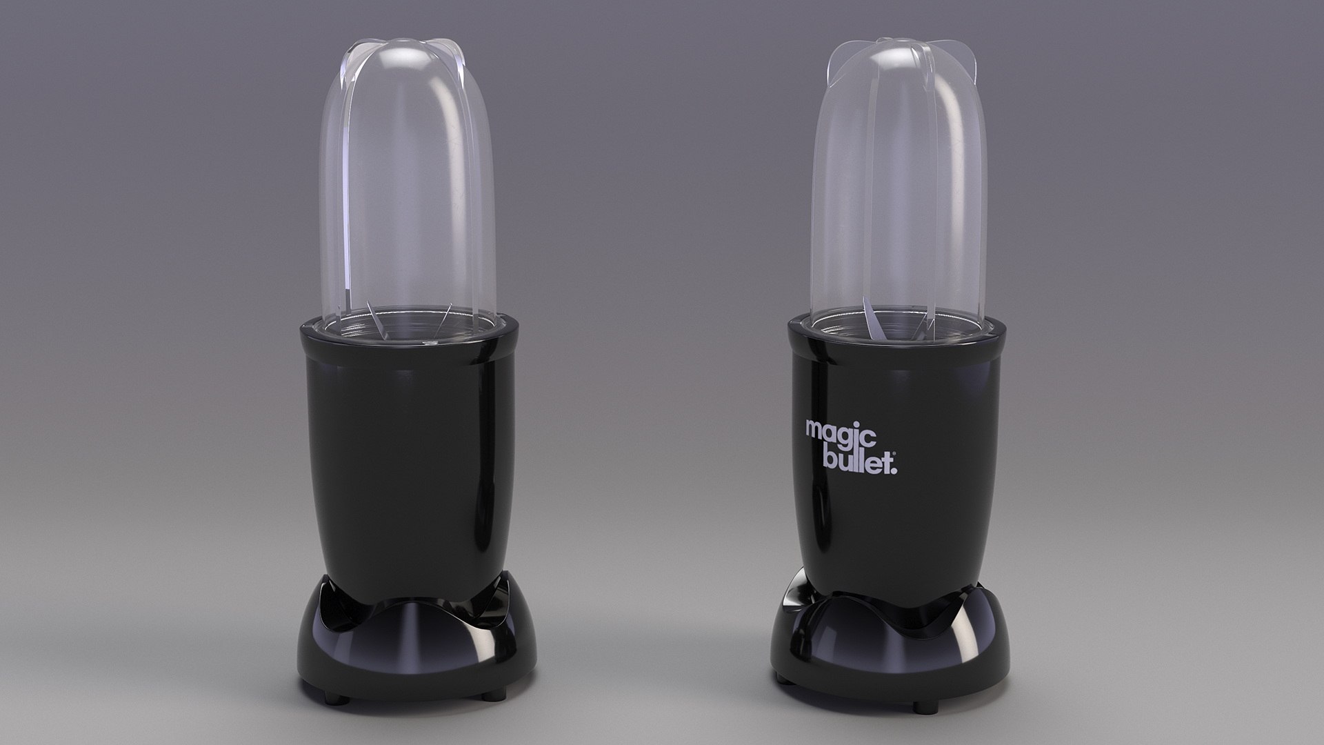 3D Personal Blender Magic Bullet Black Model - TurboSquid 2139801