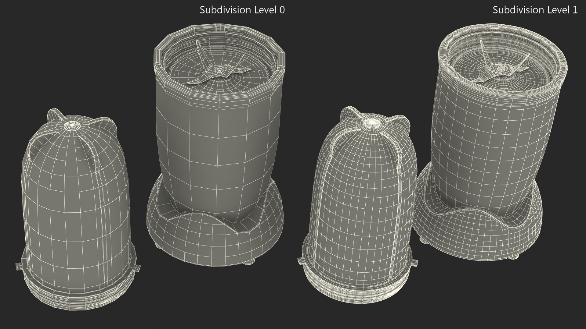 3D Personal Blender Magic Bullet Black Model - TurboSquid 2139801