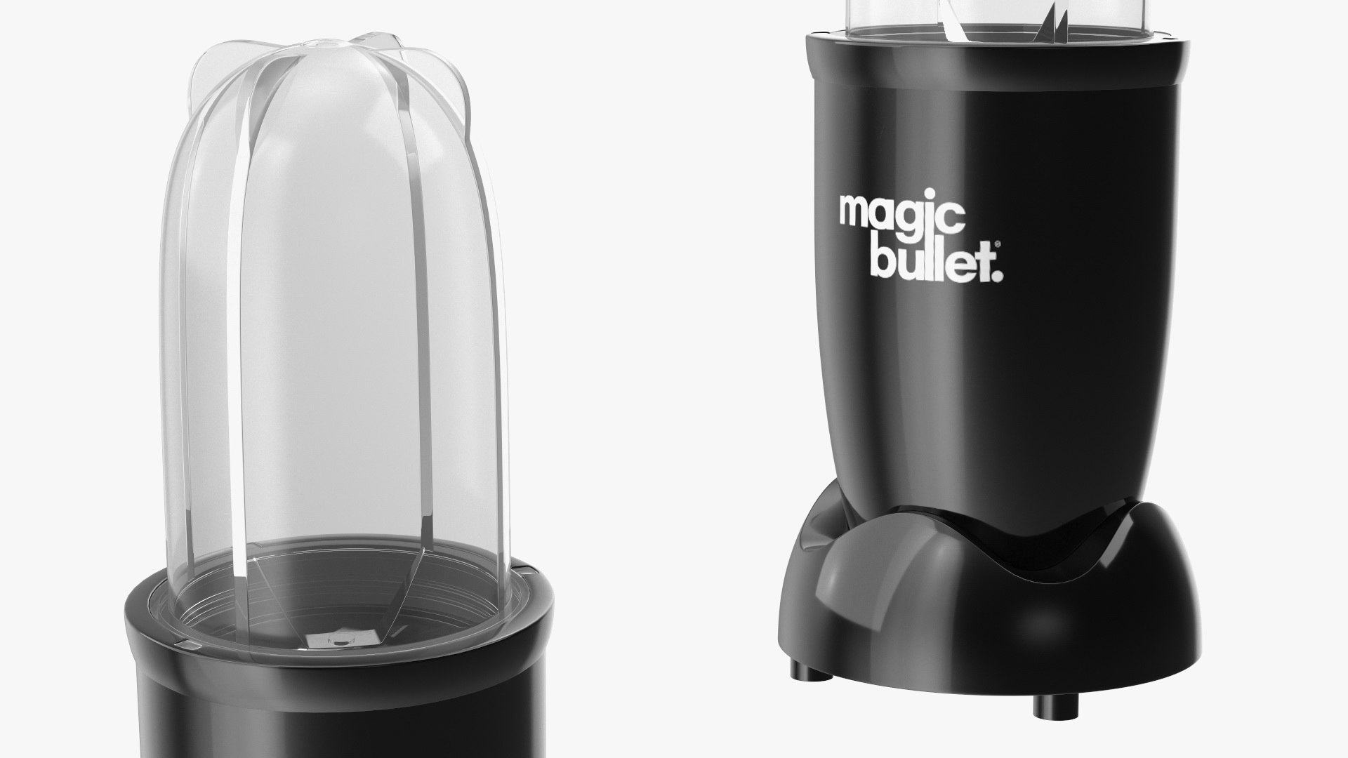 3D Personal Blender Magic Bullet Black Model - TurboSquid 2139801