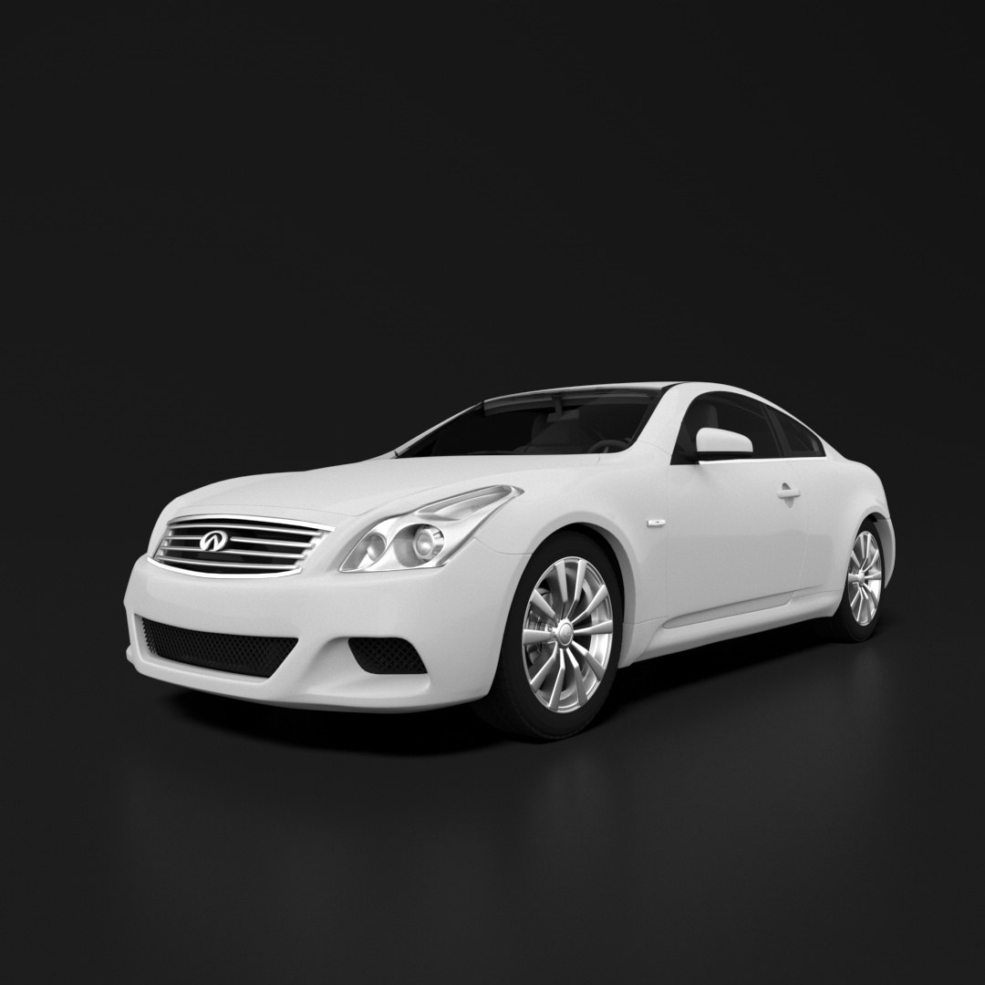 Infiniti G37 Model - TurboSquid 2343094