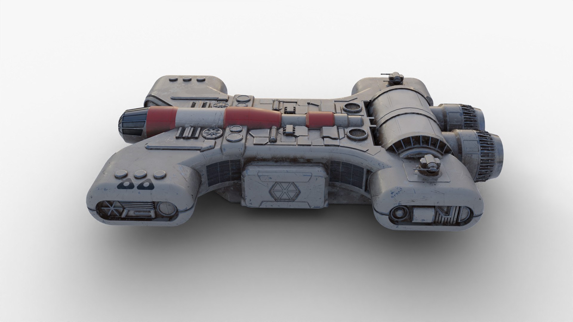 Corellian Starship 3D Model - TurboSquid 2256156