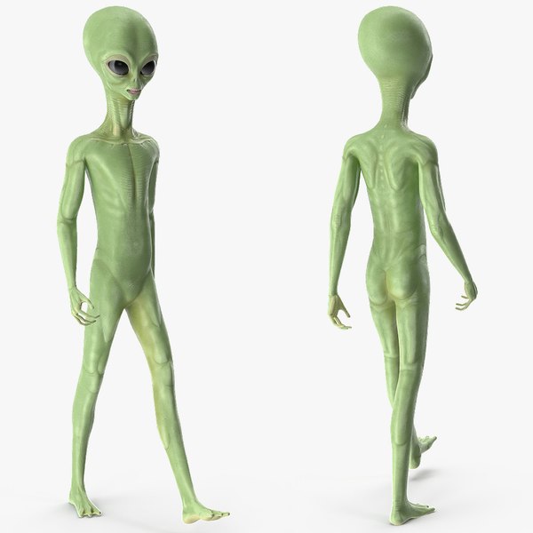 3D model cartoon alien rigged modo - TurboSquid 1603571