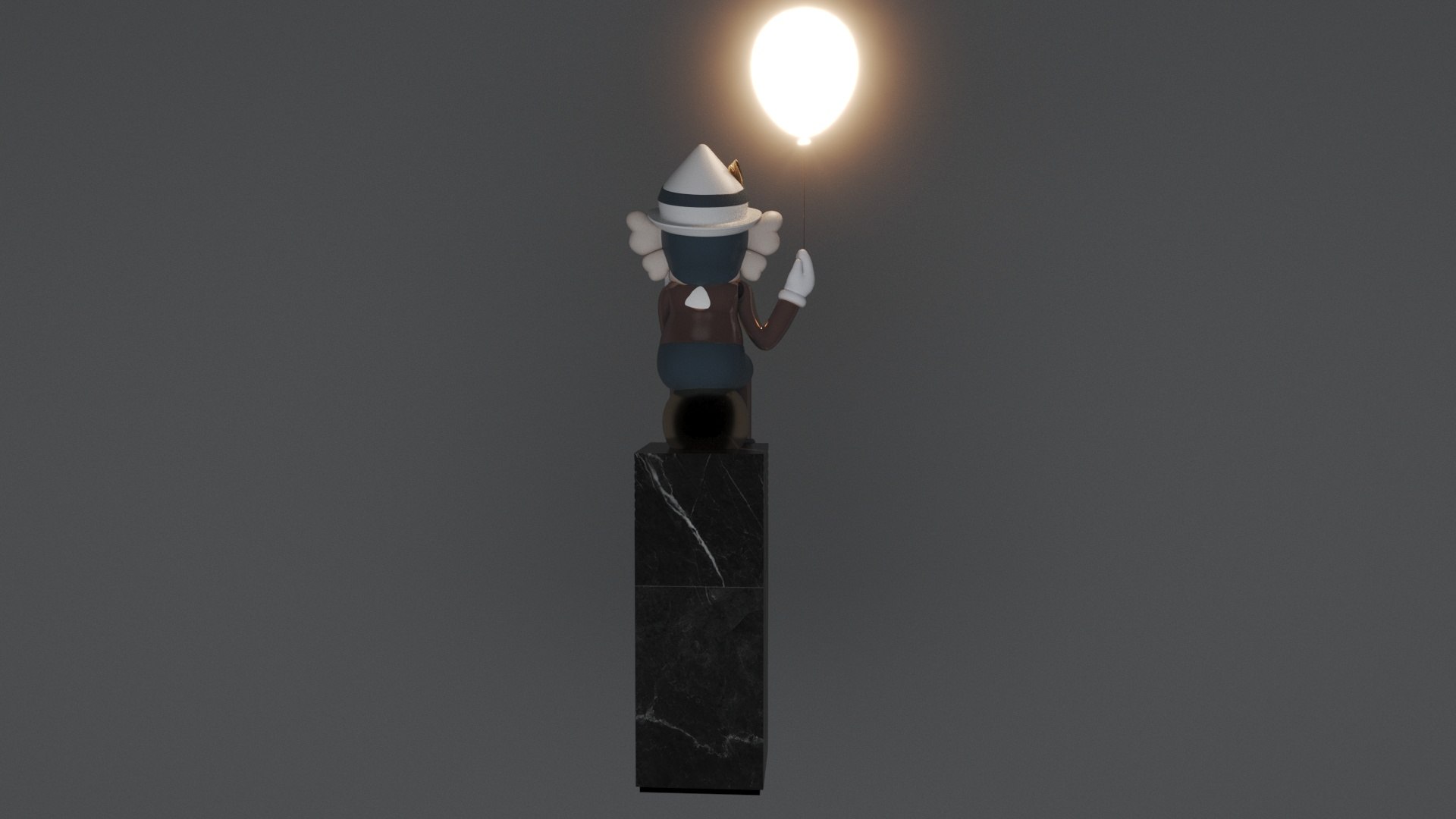 Kaws Pinocchio Light Lamp 3D Model - TurboSquid 1938251