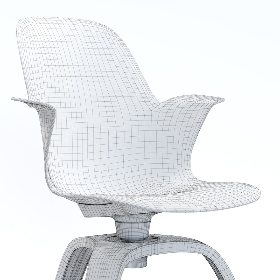 3D Model Steelcase Node School Chair - TurboSquid 1248034