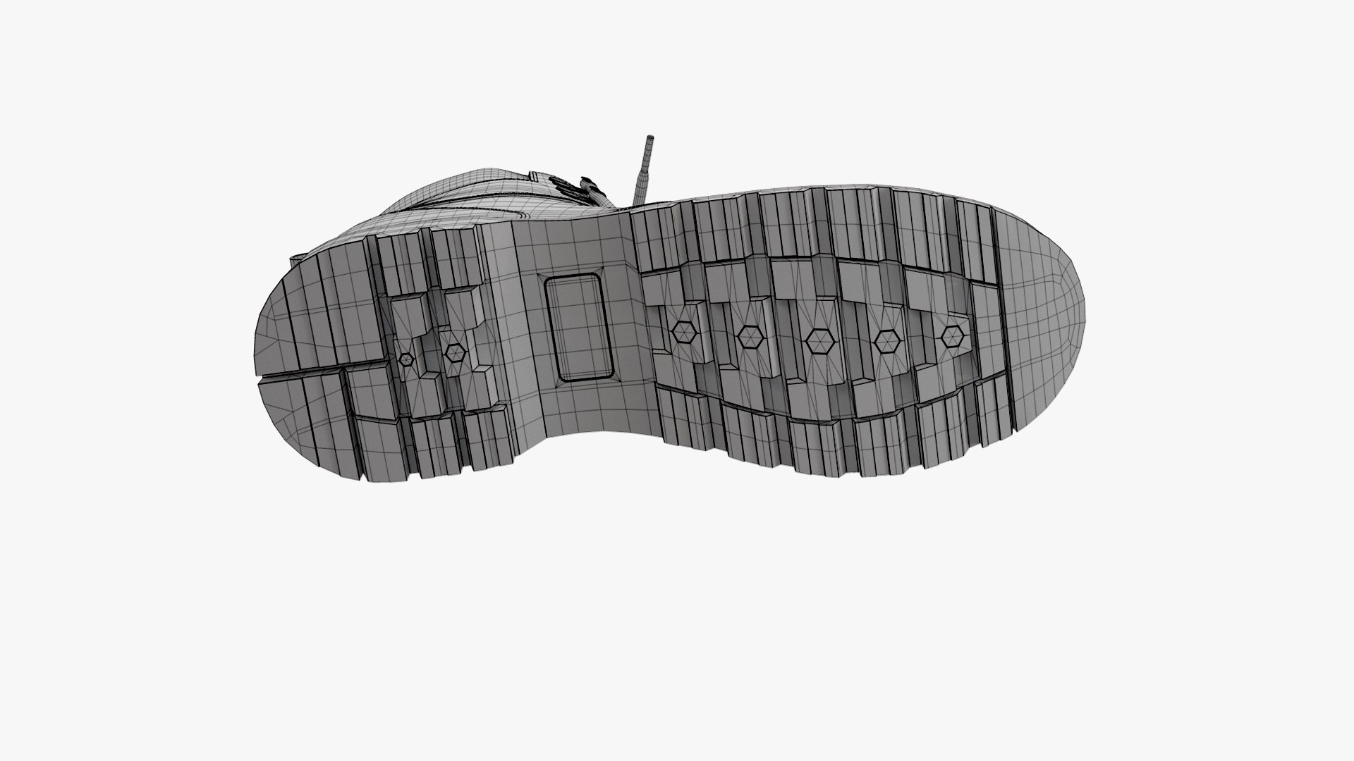 3D Steel Toe Work Boots Model - TurboSquid 1707817