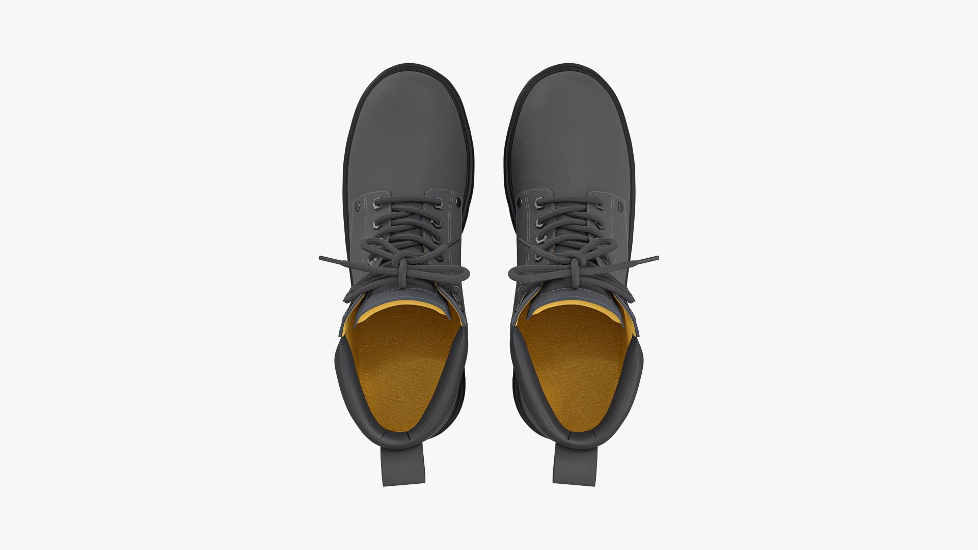 3D Steel Toe Work Boots Model - TurboSquid 1707817