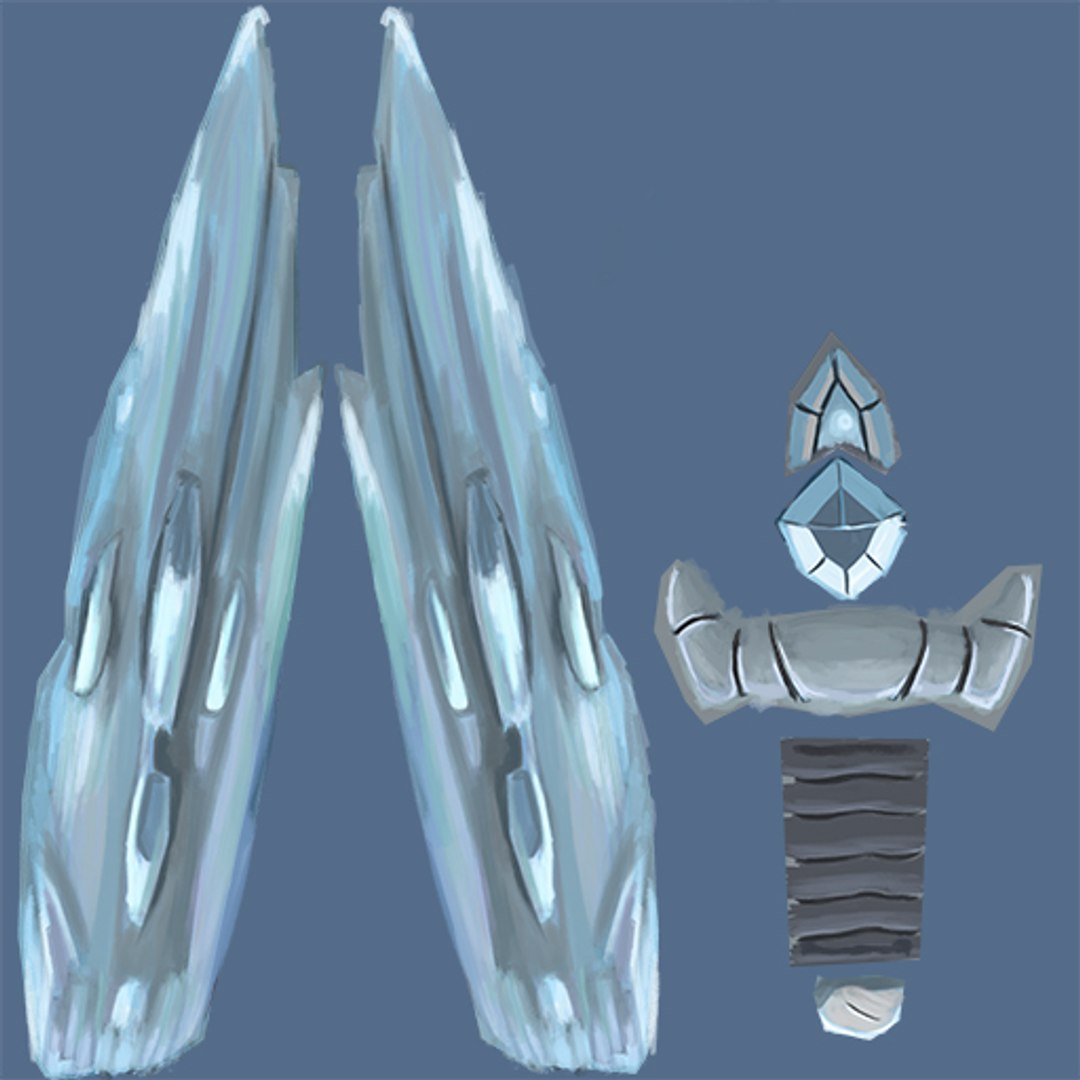 Free X Model Ice Sword Hilt