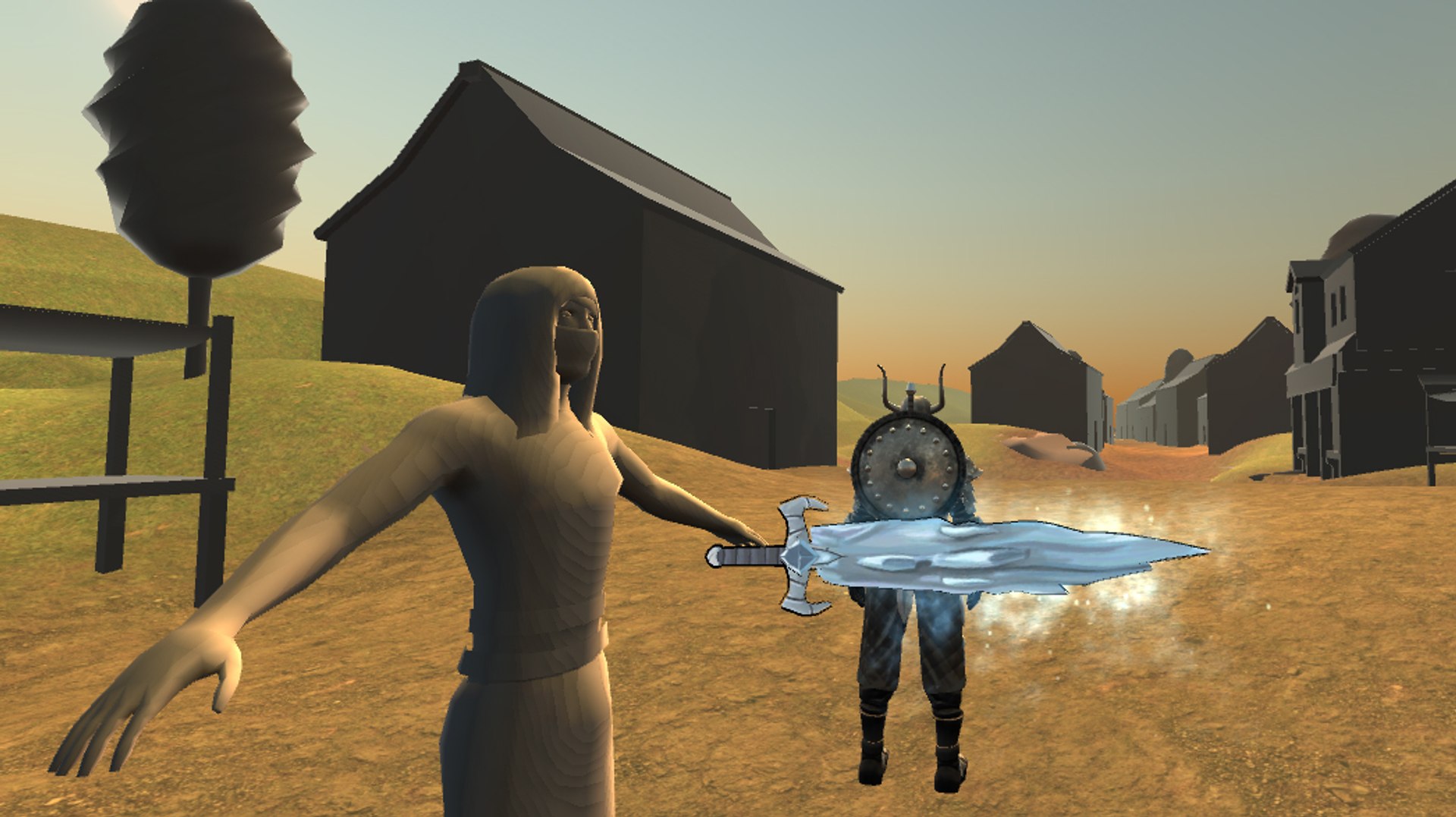 Free X Model Ice Sword Hilt