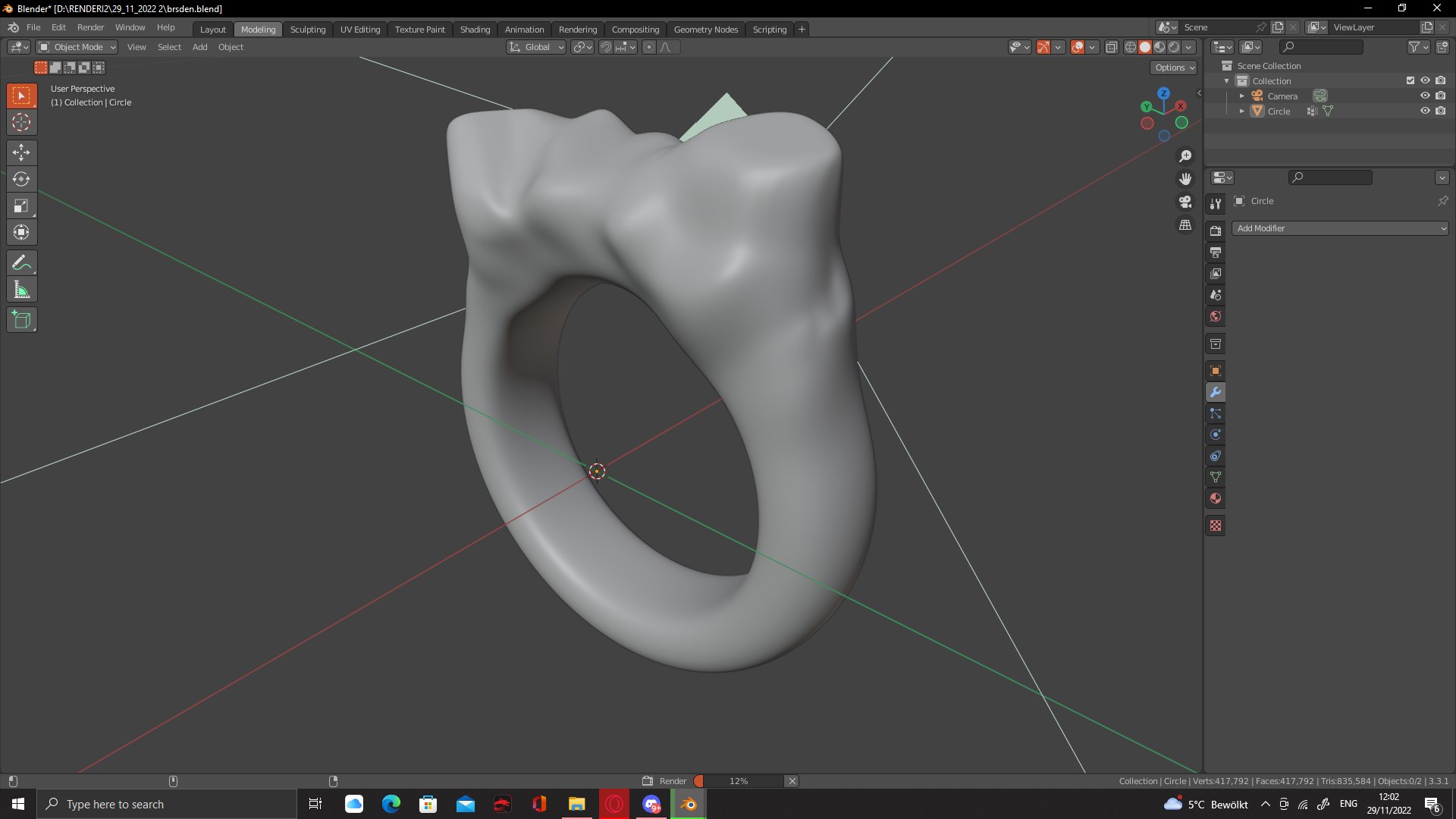 3D Model Ring Model - TurboSquid 1994296