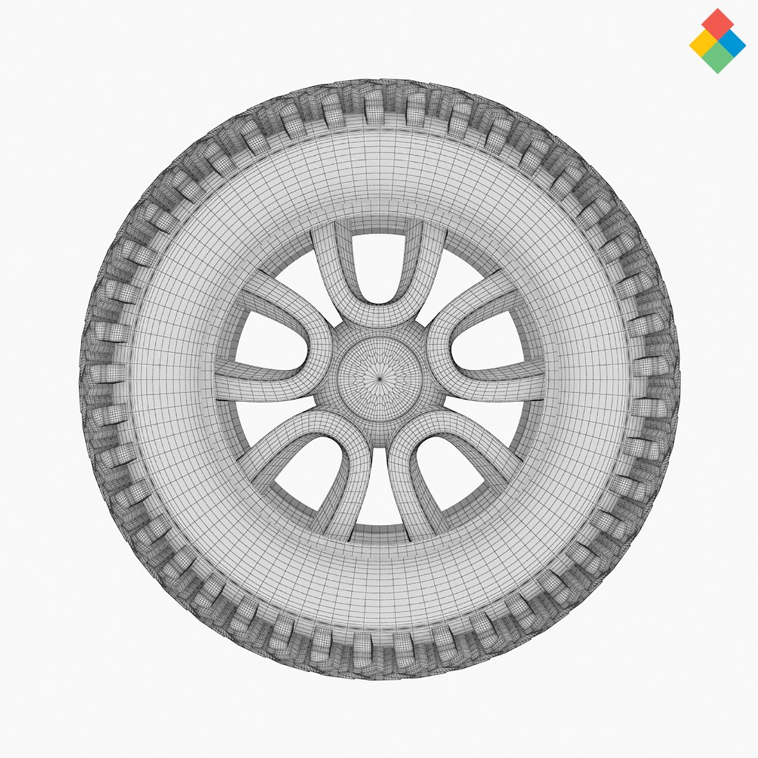 Tire design 3D model - TurboSquid 1352391
