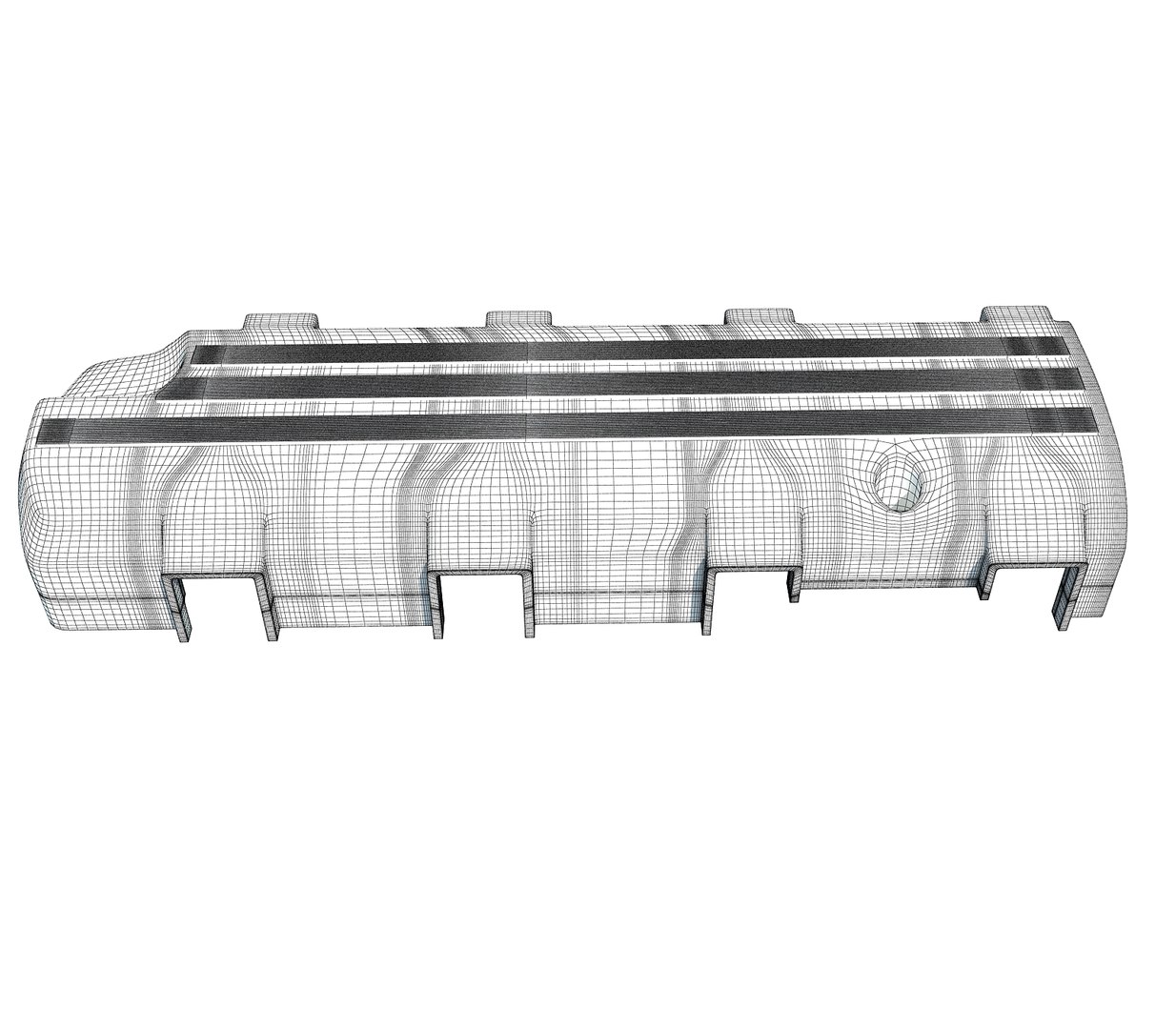 3D Engine Cover - TurboSquid 1174014