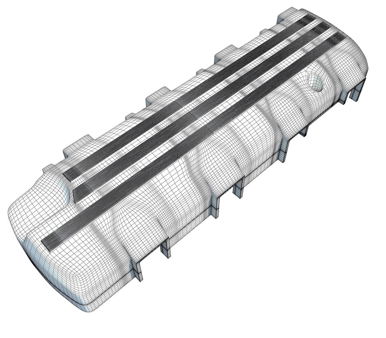 3D Engine Cover - TurboSquid 1174014