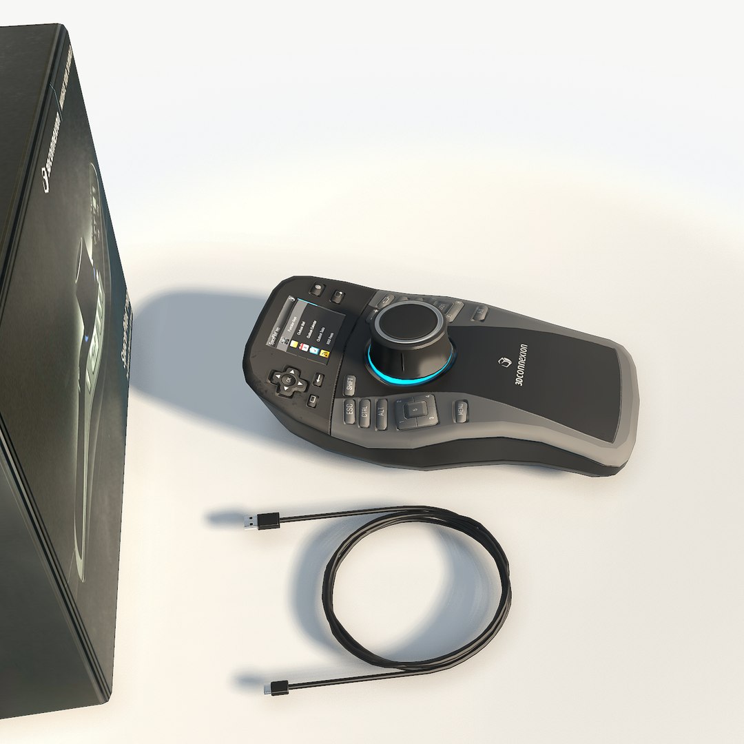 3dconnexion Package 3D Model | 1147038 | TurboSquid