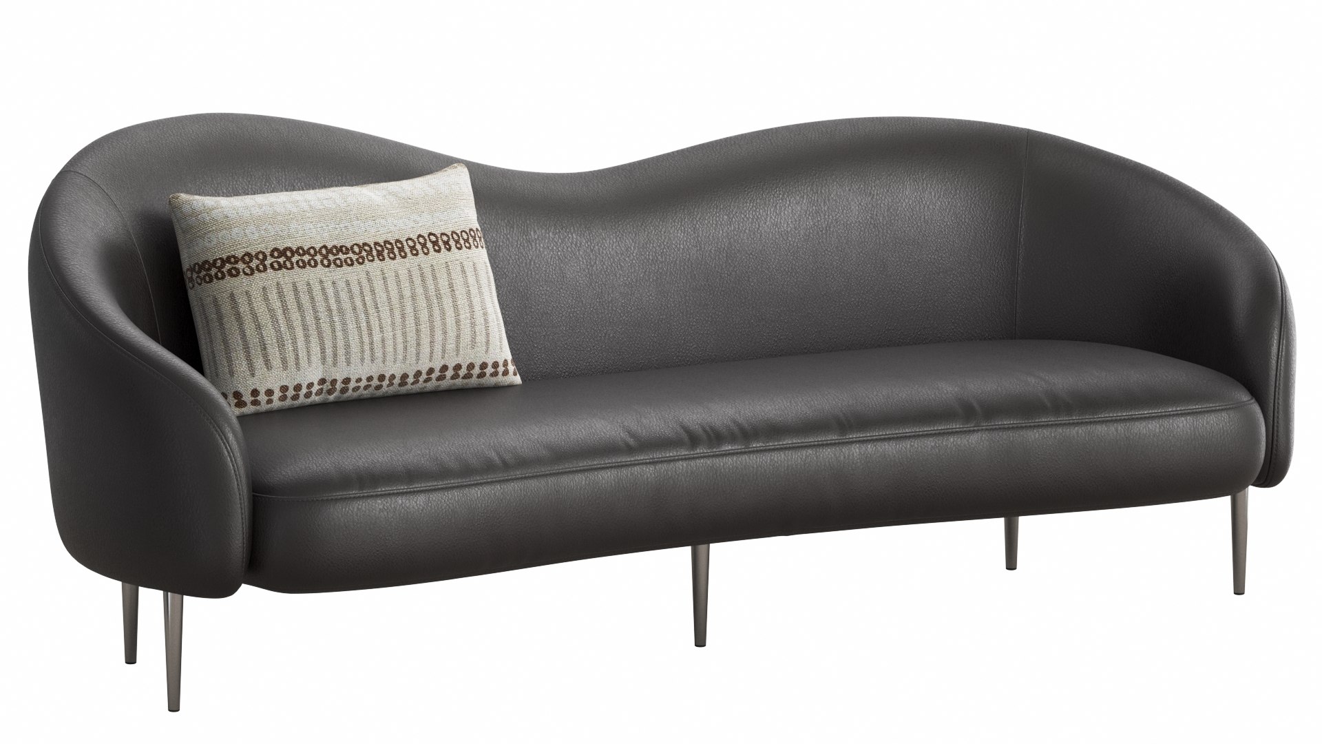 3D Model Shurtz Upholstered Sofa - TurboSquid 2027390