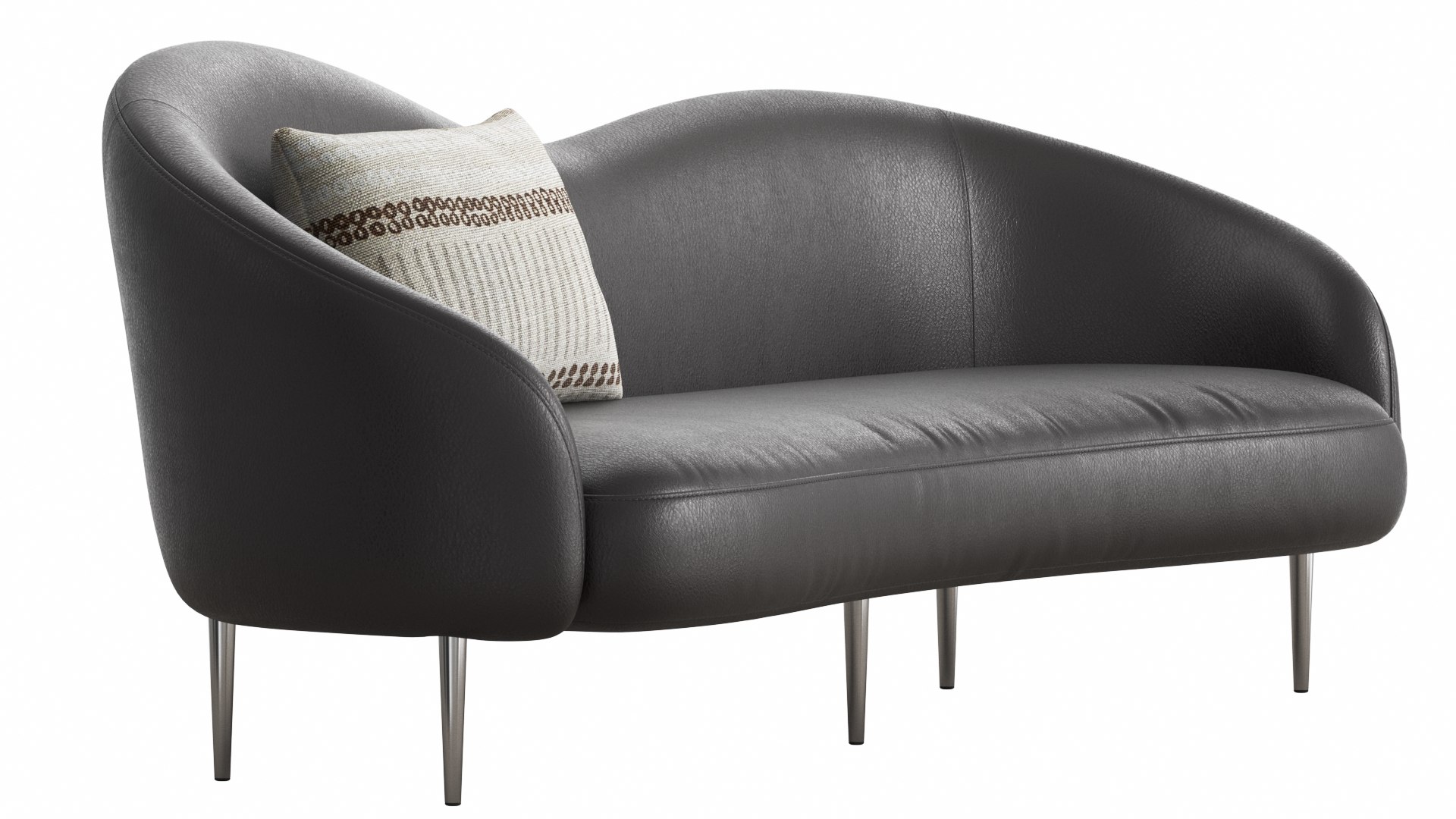 3D Model Shurtz Upholstered Sofa - TurboSquid 2027390