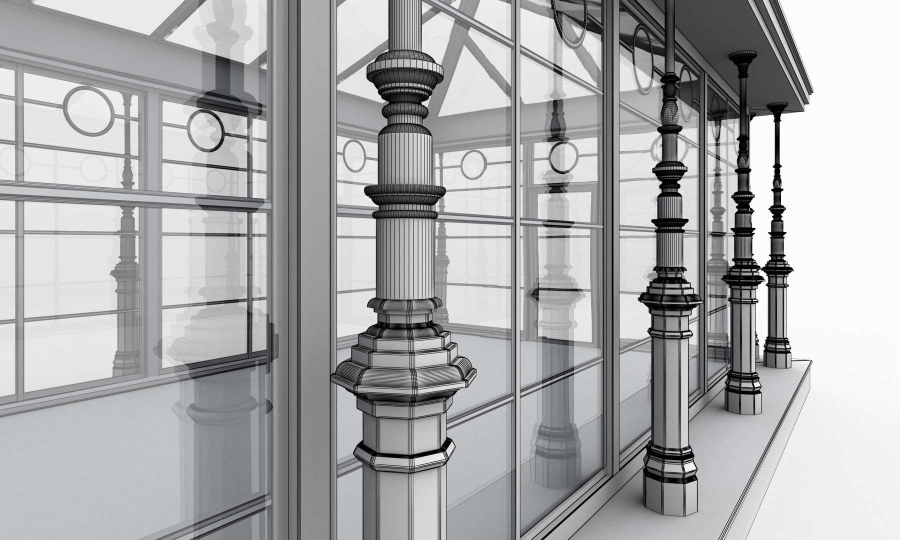 Winter Pavilion 3D Model - TurboSquid 1820806