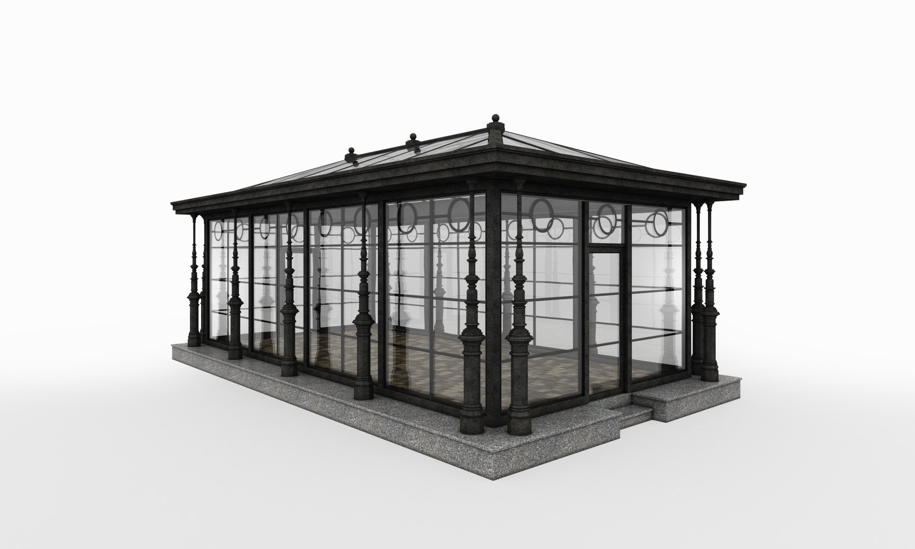 Winter Pavilion 3D Model - TurboSquid 1820806