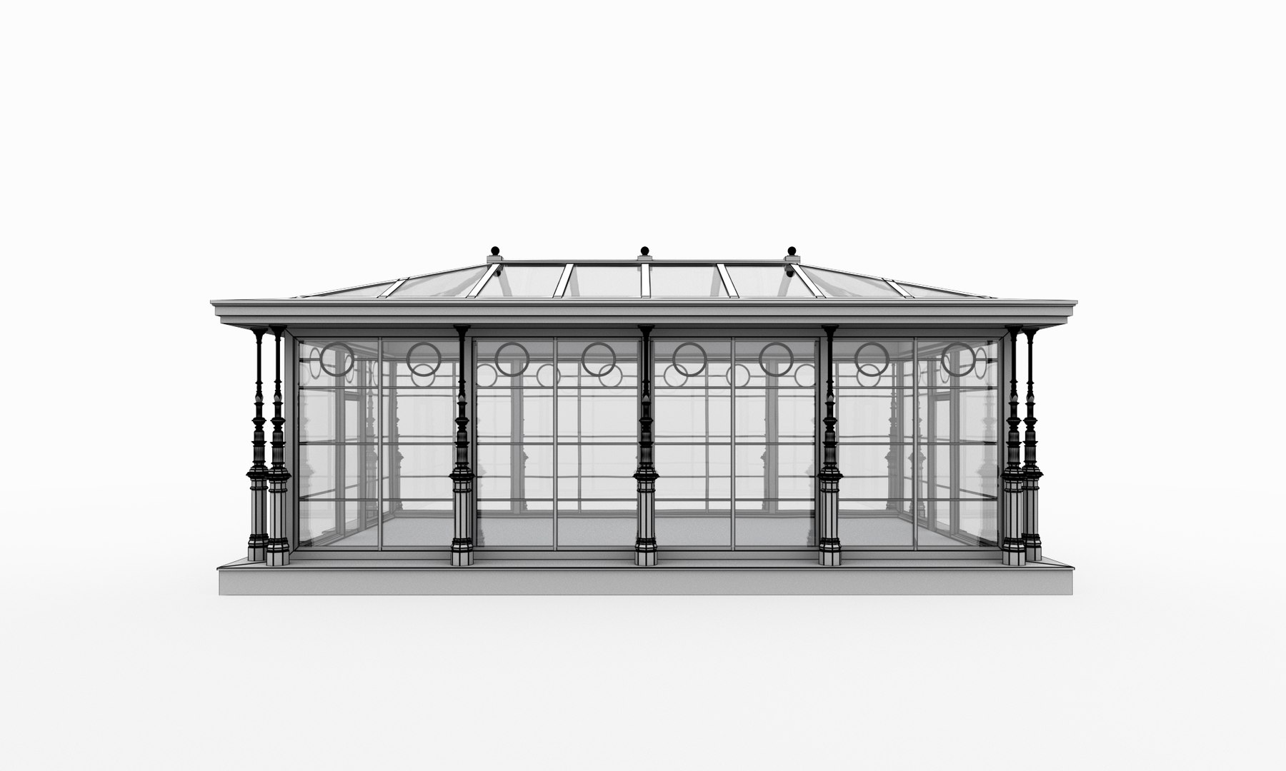 Winter Pavilion 3D Model - TurboSquid 1820806