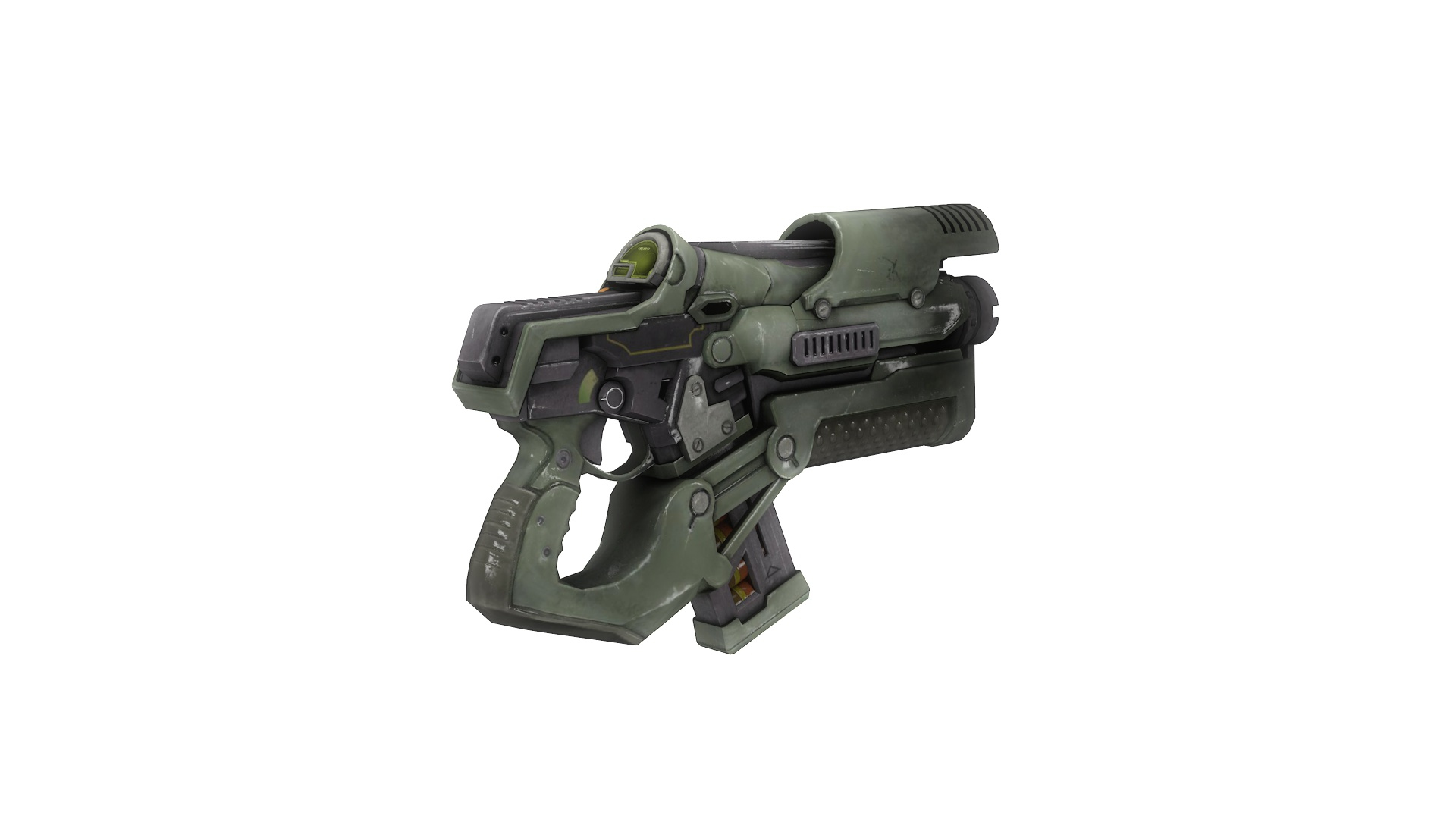 Burst Gun 3D Model - TurboSquid 2350562