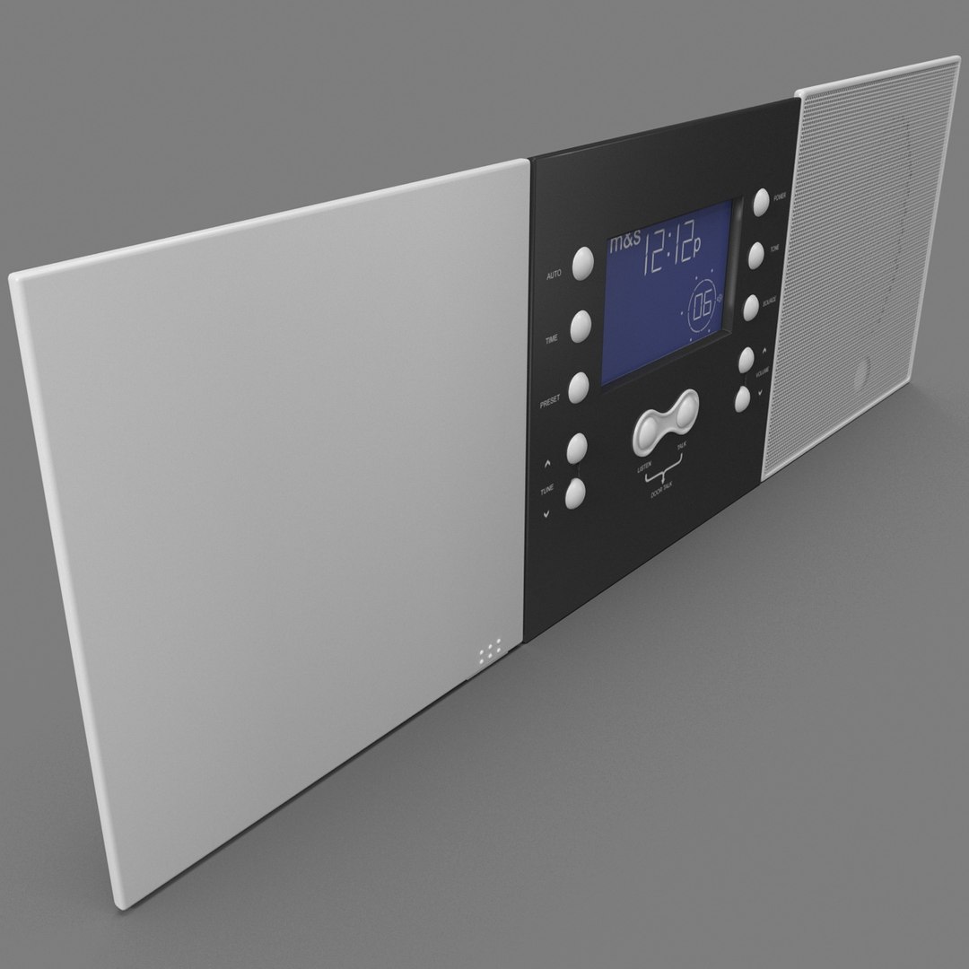 3d Model Indoor Intercom