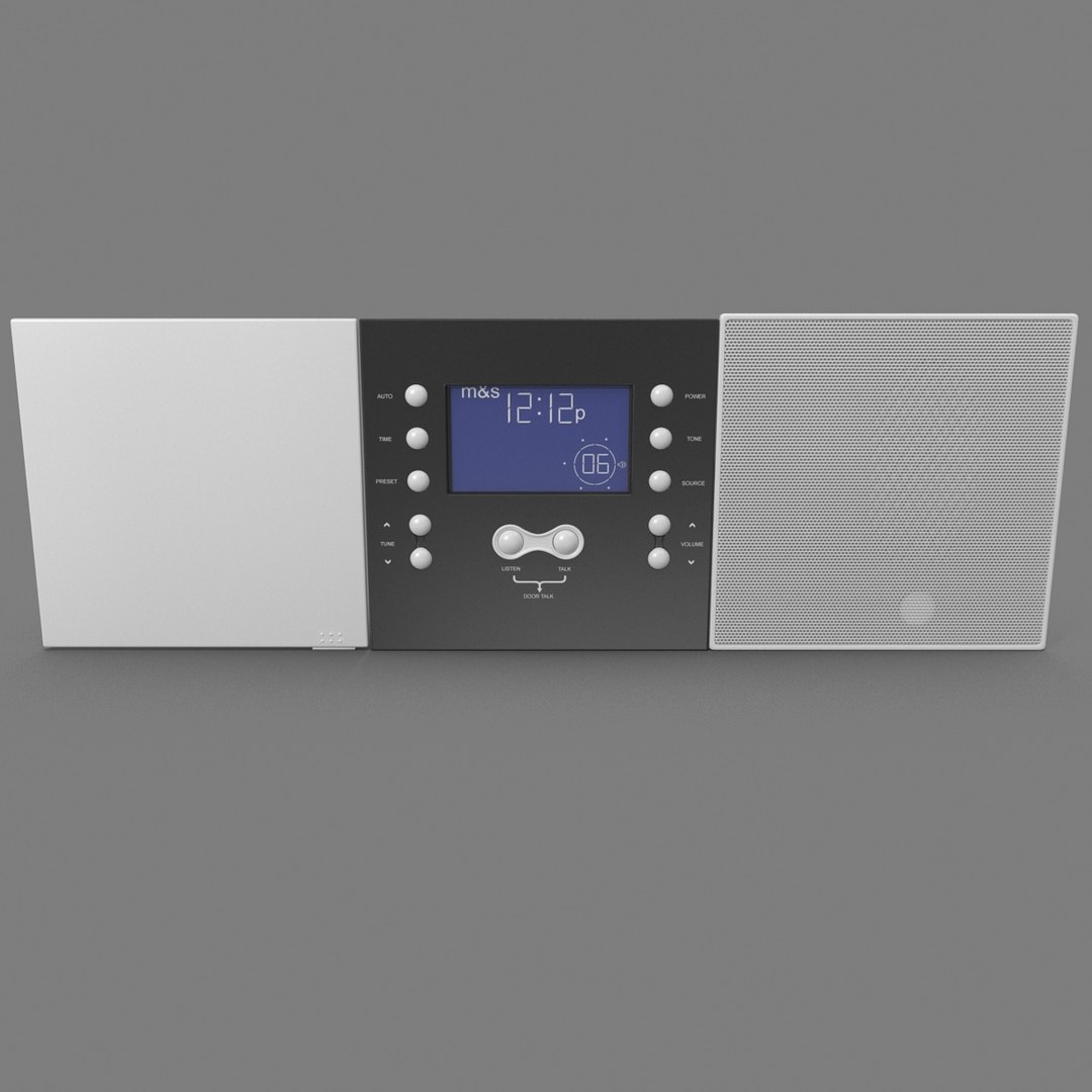 3d Model Indoor Intercom