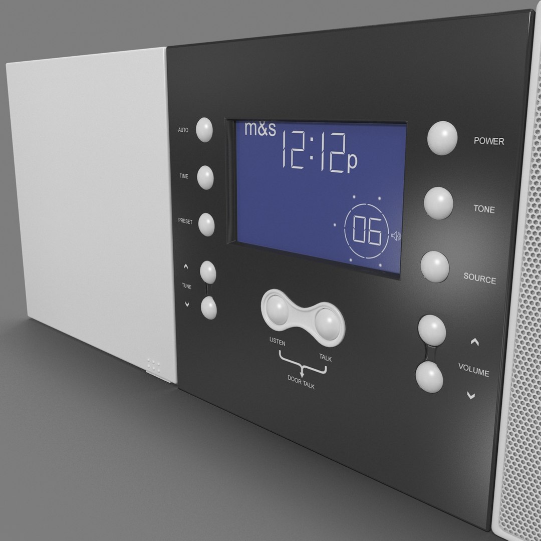 3d Model Indoor Intercom