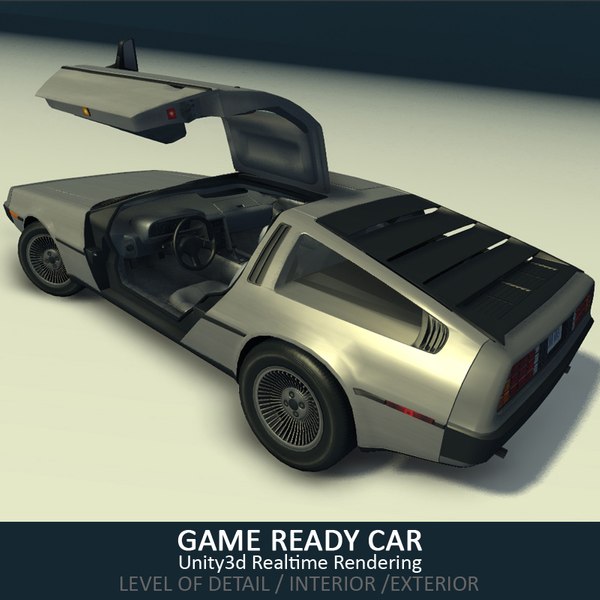 Delorean 3D Models for Download | TurboSquid