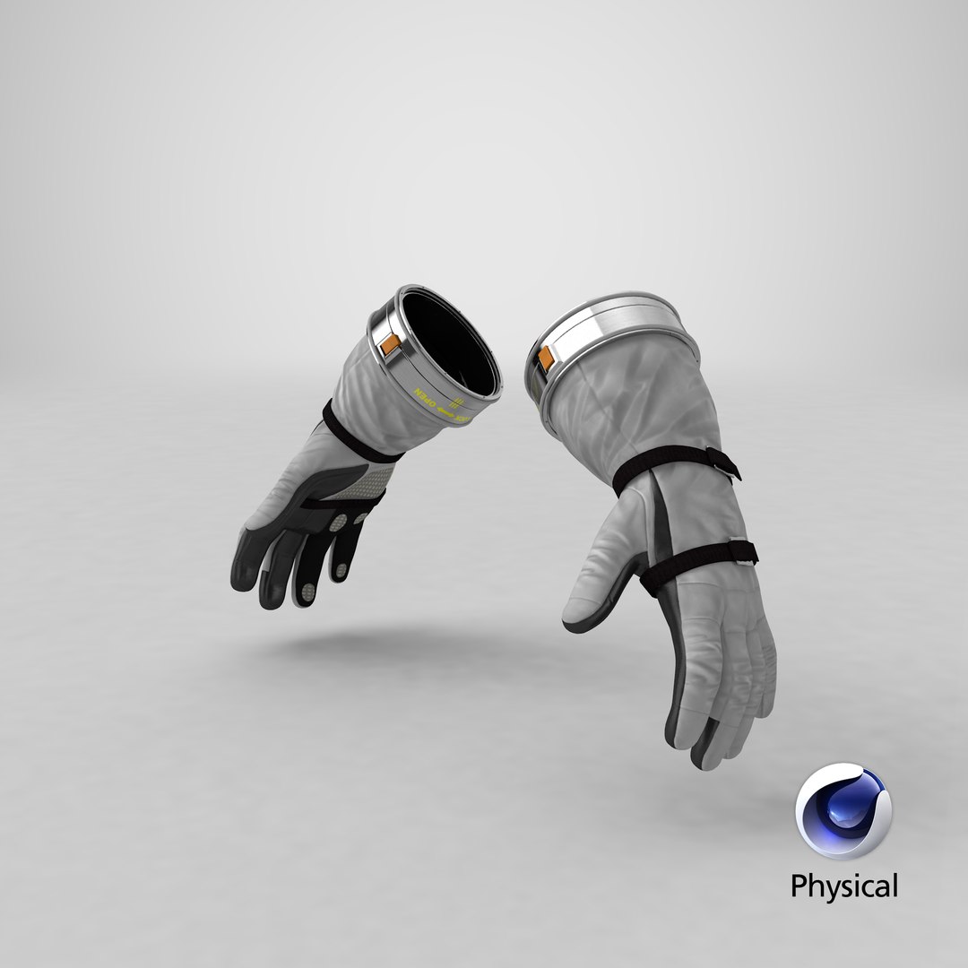Spacesuit gloves space 3D model - TurboSquid 1381753