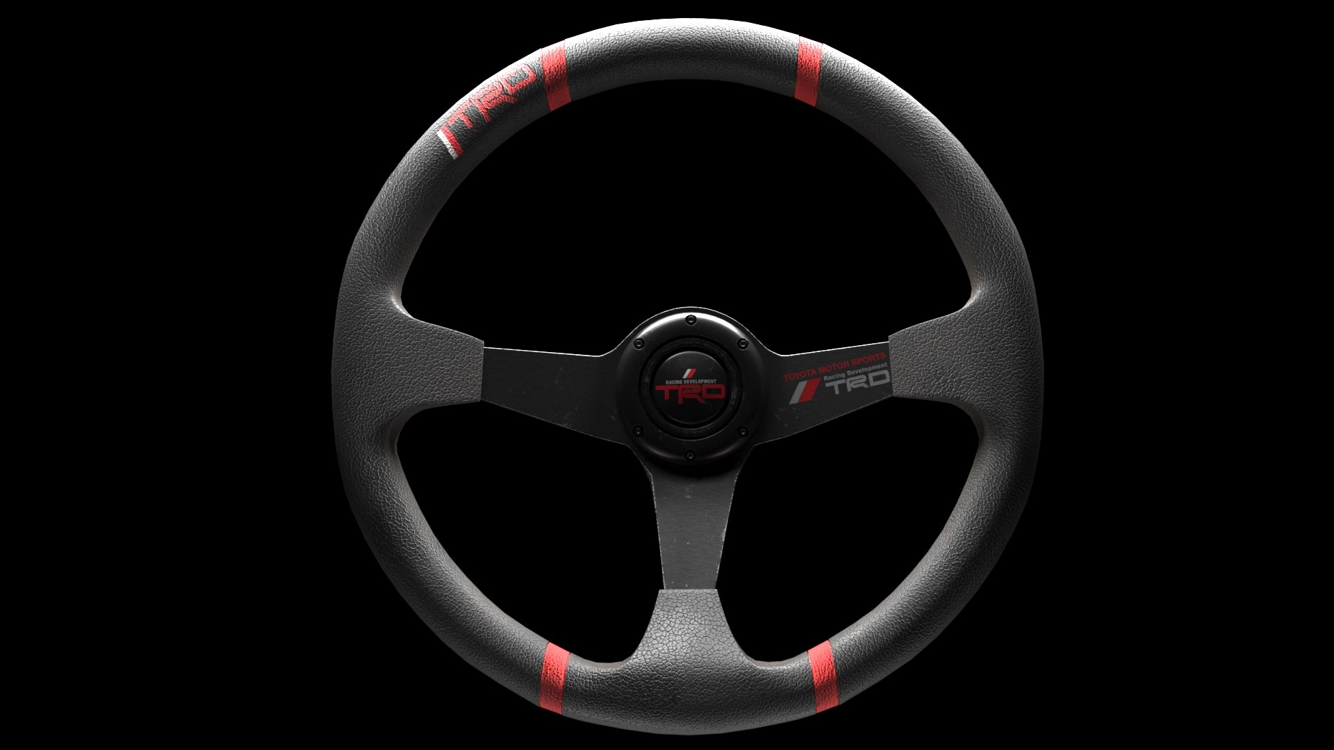 Racing Car Steering Wheel 3D Model - TurboSquid 2297670