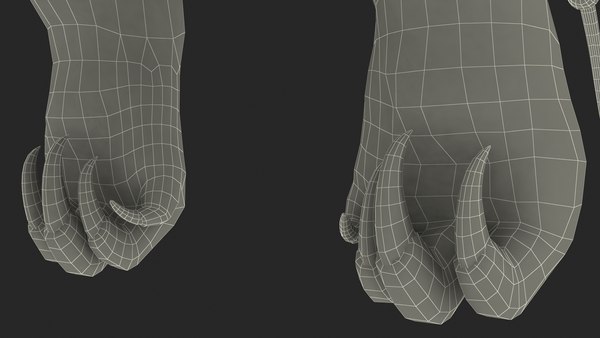 Anteater Standing Pose model - TurboSquid 1839919