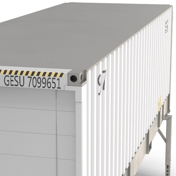 3d swap body container iso model