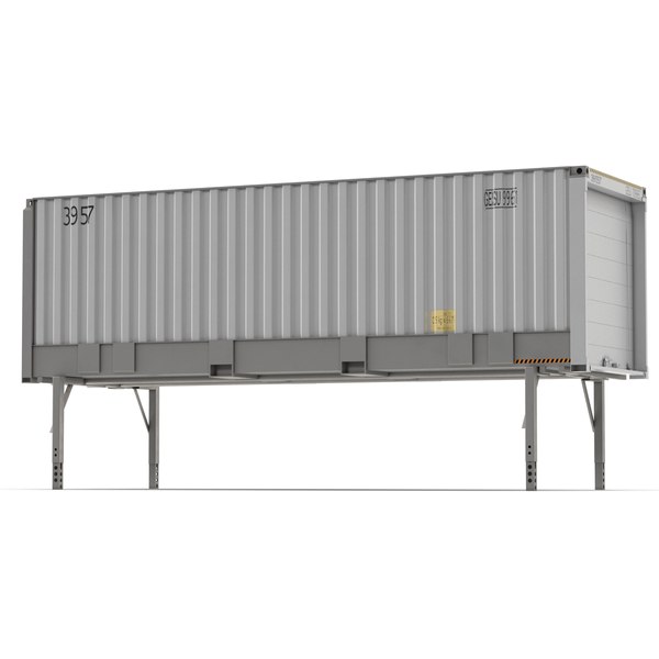 3d swap body container iso model