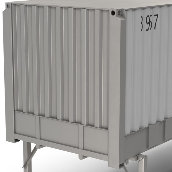 3d swap body container iso model