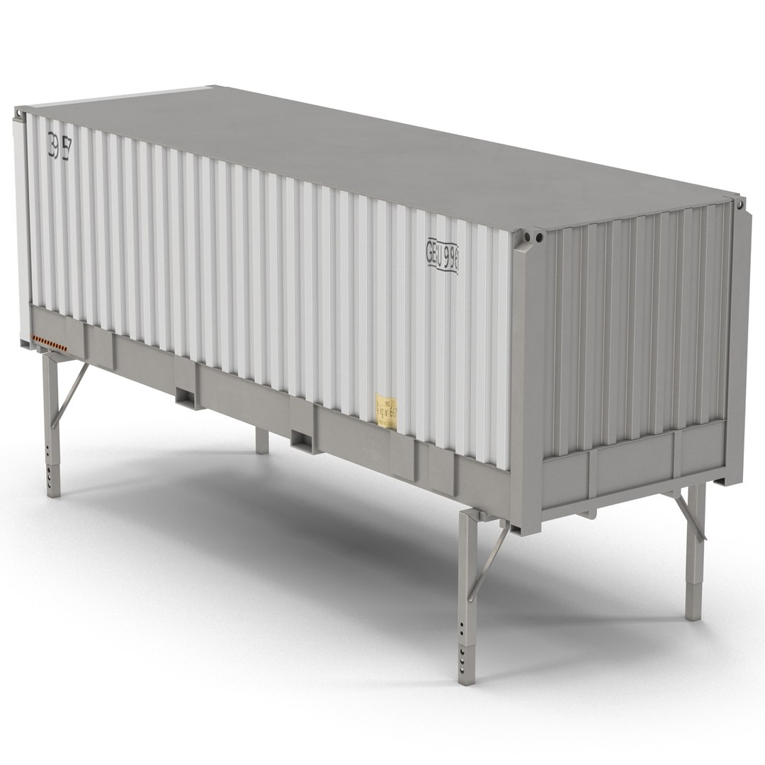 3d swap body container iso model