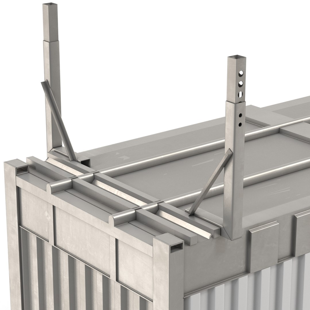 3d swap body container iso model