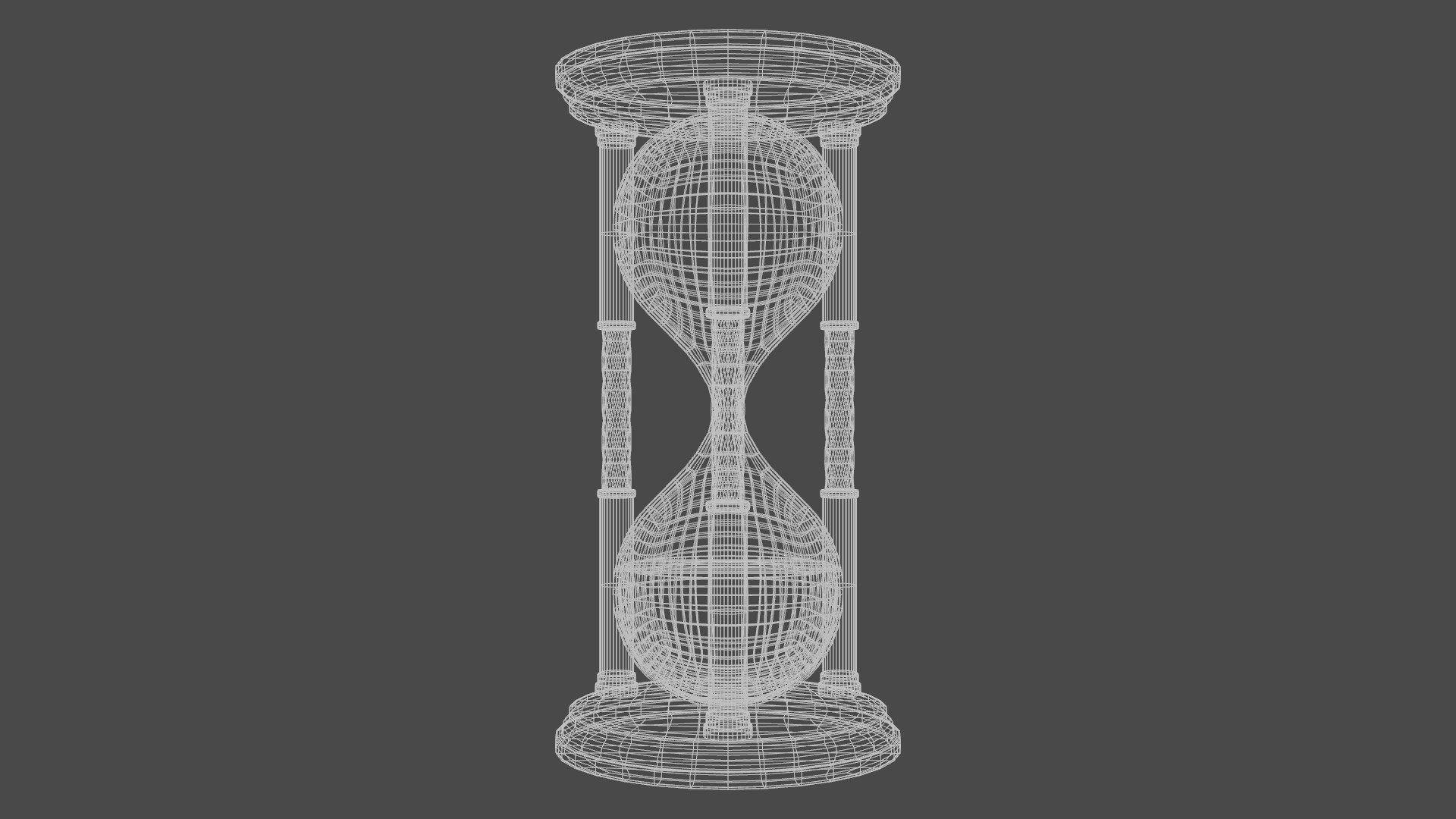 3D Hourglass Victorian Low-poly 3D Model Model - TurboSquid 2359698