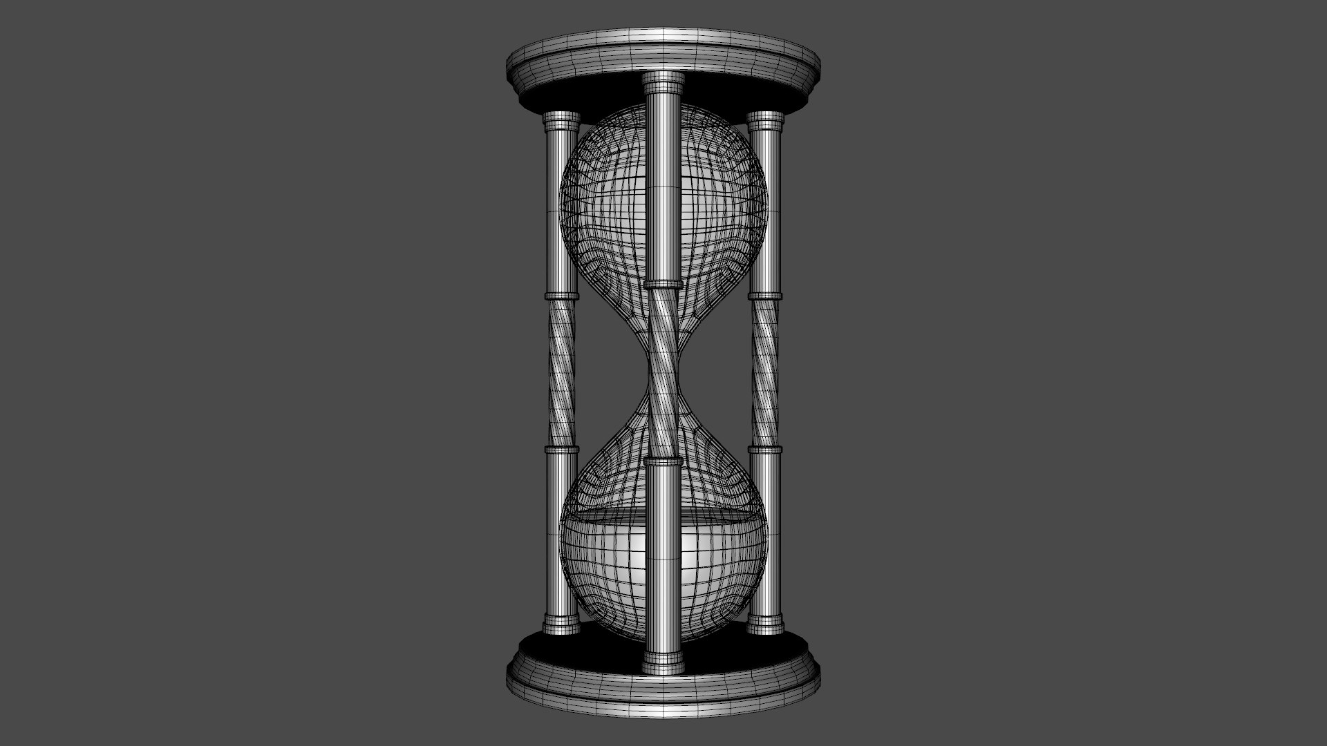 3D Hourglass Victorian Low-poly 3D Model Model - TurboSquid 2359698