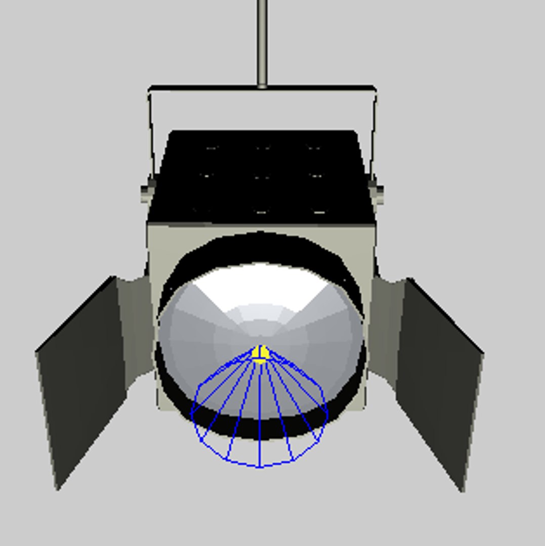 3d Model Spotlight Spot Light