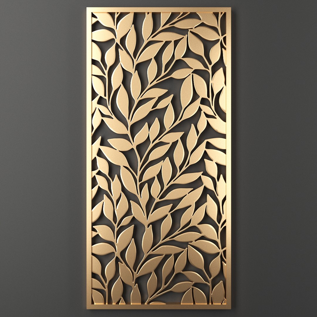 Decorative panel model - TurboSquid 1354950