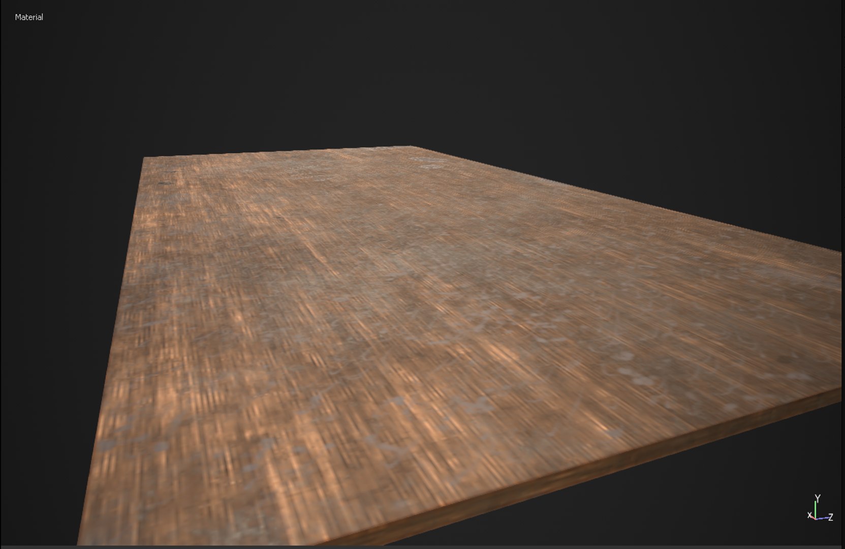 Wooden Table Obj